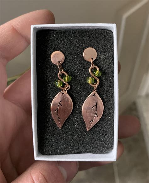 My First Pair Of Metal Earrings R Somethingimade