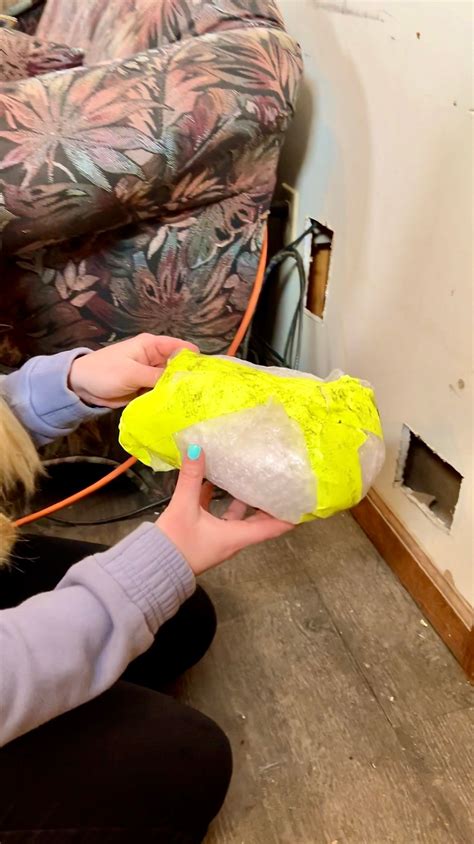 She Finds A Mysterious Package In Her Wall Wall Renovation