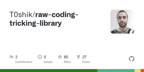 Github T0shikraw Coding Tricking Library