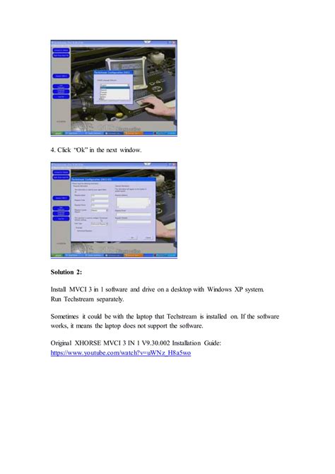 How To Fix Mvci Techstream Unable To Connect To Vim DOCX