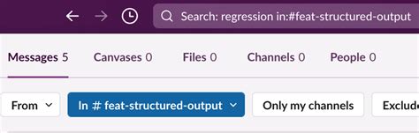 Do We Have Regression Tests For Structured Output Especially Speed