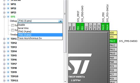 Not Able To Program Stm32 Mcu Using Jtag Interface