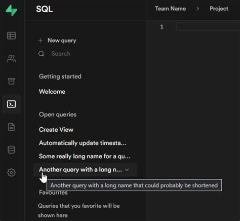 long sql query names overlap eachother · issue 1810 · supabase supabase · github