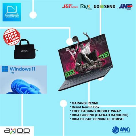 Jual Laptop Axioo Hype Intel Core I G Gb Gb Ssd Dos Grey Di Seller Funan Van Java