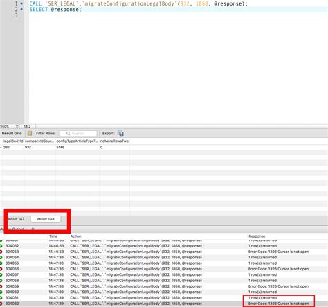 Stored Procedures Nested Cursors In Mysql Problem With 50 Off