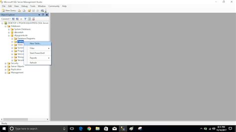 Cara Membuat Tabel Di Database Sql Server Jagoan Kode