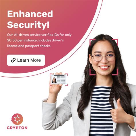 Crypton Mobile On Linkedin Enhancedsecurity Cryptoai Idverification