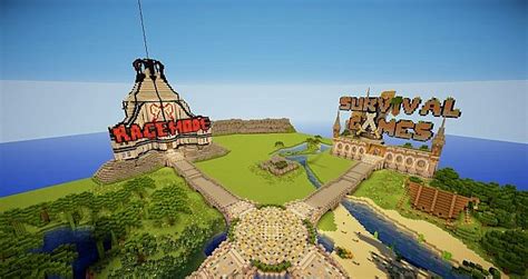 Adventure Spawn Minecraft Map