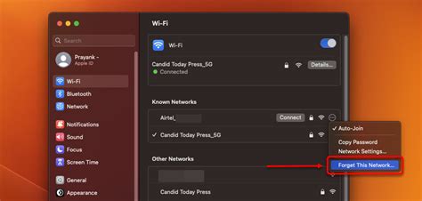 How To Forget A Network On Mac Step By Step Guide Taft Independent