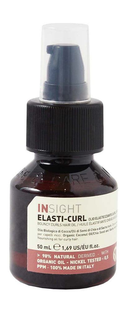 Масло блеск для кудрявых волос Elasti Curl Bouncy Curls Hair Oil 50 мл купить с доставкой по