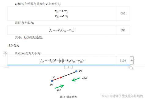 Opengl 弹性网络做摆动的绳子opengl二维弹性物体模拟 Csdn博客