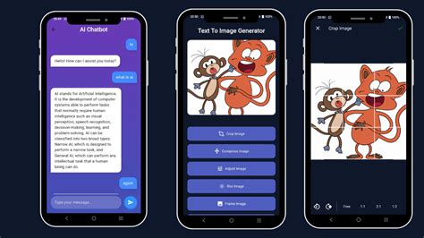 Ai Image Generator Ai Chat Bot Translator And Emotion Recognition Flutter Android And Ios App