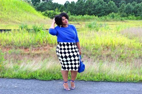 Blue Blouse Full Figure Fashion Fashion Plus Size Fashion