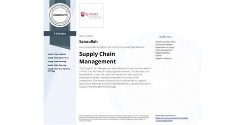 completed scm course from coursera sanaullah khoso posted on the