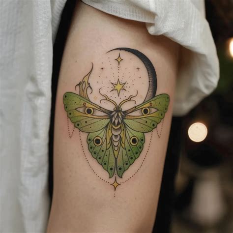 Luna Moth Tattoo Meaning Symbolism Design And Personal Significance
