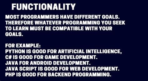 Things To Think About When Learning A New Programming Language R