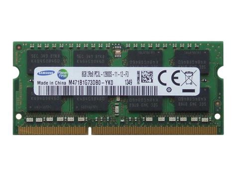 SODIMM DDR3L 8Gb 1600MHz Samsung M471B1G73DB0-YK0 – фото, отзывы ...