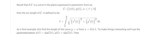 Solved Recall That If C Is A Curve In The Plane Expressed Chegg