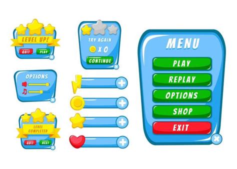 Game Menu Vector Art Icons And Graphics For Free Download