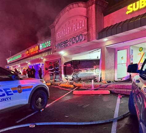 Li Driver Slams Into Chinese Restaurant In Fiery Crash Second Time A