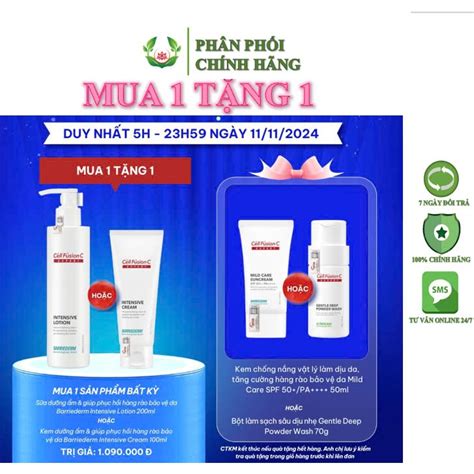[100ml] Kem Dưỡng ẩm Phục Hồi Tái Tạo Da Cell Fusion C Barriederm Intensive Cream Làm Dịu Da