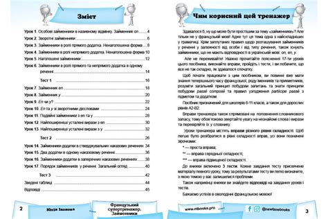 Вправи з французької граматики рівня А2 B2