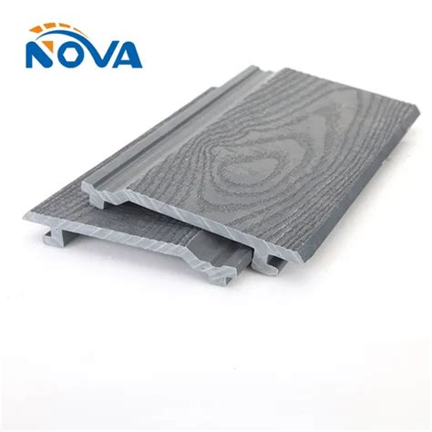 Exterior Commercial WPC Cladding Wall Panel WPC Wall Panel Cladding Covering Building Facade