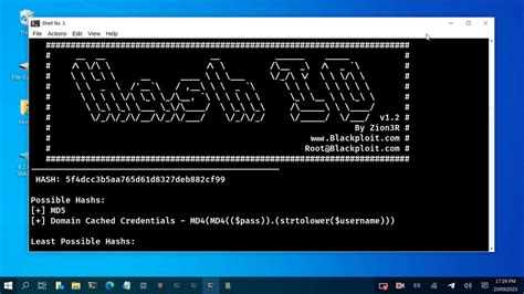 Identify Encrypted Hash Id Hash Identifier Tool Kali Linux Rthehacker