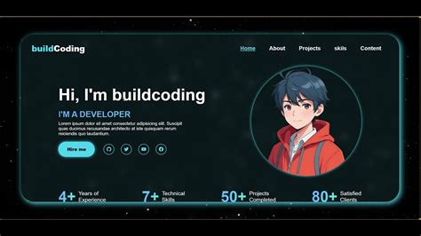 How To Make A Portfolio Website Using Html And Css Only Portfolio