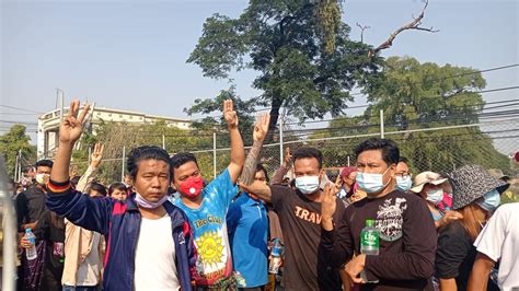 Dvb အာဏာရှင်စနစ်ဆန့်ကျင်ရေး ကျောက်ဆည်ဆန္ဒပြပွဲ လူပေါင်း ၅ သောင်းကျော