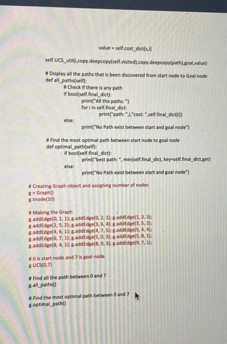 Solved Class Graph Graph Dictionary Contains All The