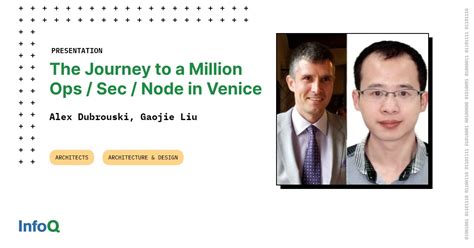 The Journey To A Million Ops Sec Node In Venice Infoq
