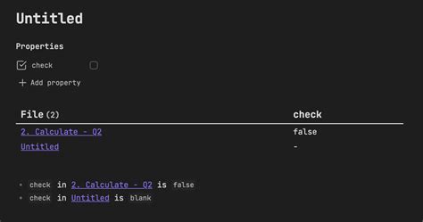 False As Default Value For Checkbox Feature Archive Obsidian Forum