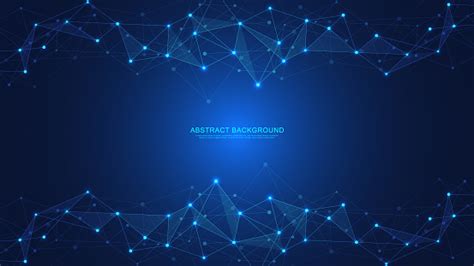 점과 선을 연결하는 추상적인 기술 배경 글로벌 네트워크 연결 및 통신의 디지털 기술 컴퓨터 네트워크에 대한 스톡 벡터 아트 및 기타 이미지 컴퓨터 네트워크 디지털 생성