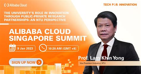 Alibabacloudsingaporesummit Techforinnovation Alibaba Cloud Global