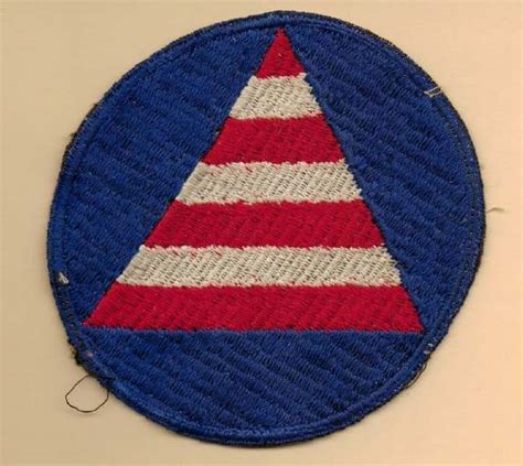 Blue Patch With Red White Triangle Army And Usaaf U S Militaria Forum