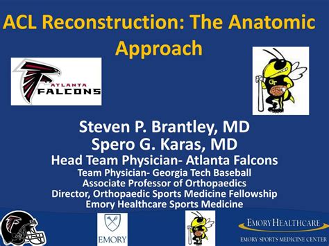 PPT ACL Reconstruction The Anatomic Approach PowerPoint Presentation ID