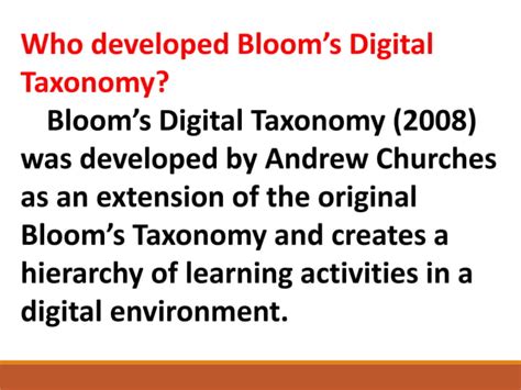 REVISED BLOOMS TAXONOMY Pptx Educational Assessment Education