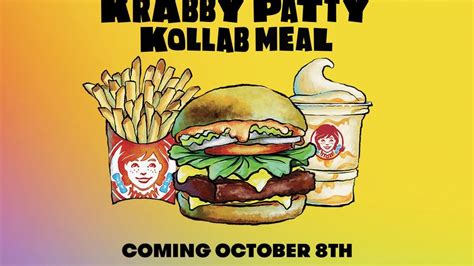 Wendys Celebrates 25 Years Of Spongebob Squarepants With New Krabby Patty Kollab Fox Business