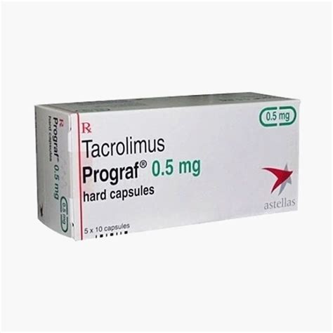Prograf 0 5mg Hard Capsule At ₹ 1156 95 Strip इम्यूनोसप्रेसिव दवा In