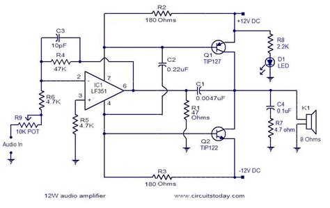 Simple 10W Audio Amplifier