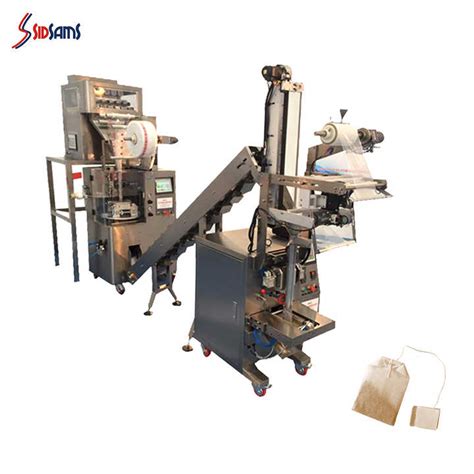 피라미드 티백 충전 포장기 면 내부 및 외부 허브 파우치 자동 소형 포장