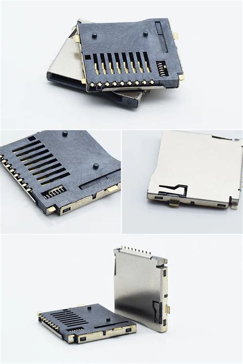 Micro SD Push SMT TF Type External Welding High Temperature Resistance SIM Card Socket Alibaba Com
