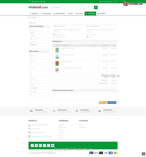 Source code website hệ thống bán sách bằng Java Spring boot Spring