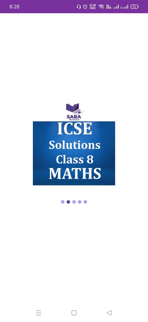 Icse Solutions Class 8 Maths Apk For Android Download