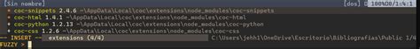 Coc Html Doesn T Work In Windows Issue 3495 Neoclide Coc Nvim GitHub