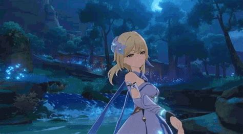Lumine Lumine Genshin Impact Gif Lumine Lumine Genshin Impact Genshin Discover Share Gifs