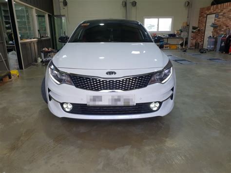 올뉴k5 Mx모델 전방감지기 전방센서 Led안개등 작업 네이버 블로그