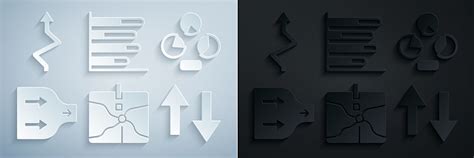 교차점 원형 차트 인포그래픽 화살표 및 아이콘을 설정합니다 벡터 0명에 대한 스톡 벡터 아트 및 기타 이미지 0명 3차원 형태 가리키기 Istock