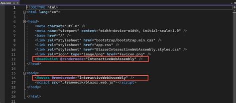 Blazor Render Modes Aviation